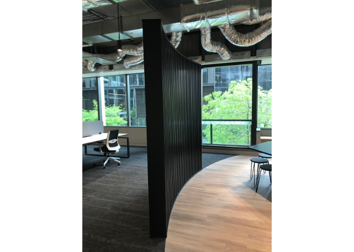 Curved Slat Wall – Applied Furniture