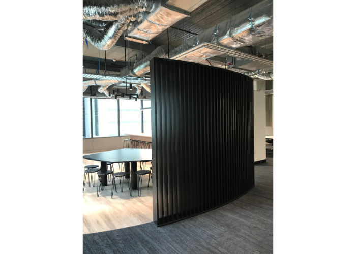 Curved Slat Wall – Applied Furniture