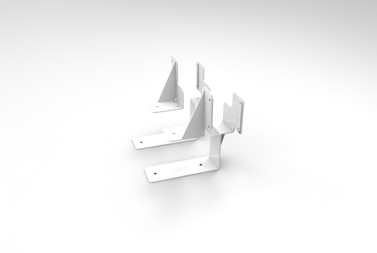 Boost Plus Single Sided Workstation Screen Bracket Set – Applied Furniture